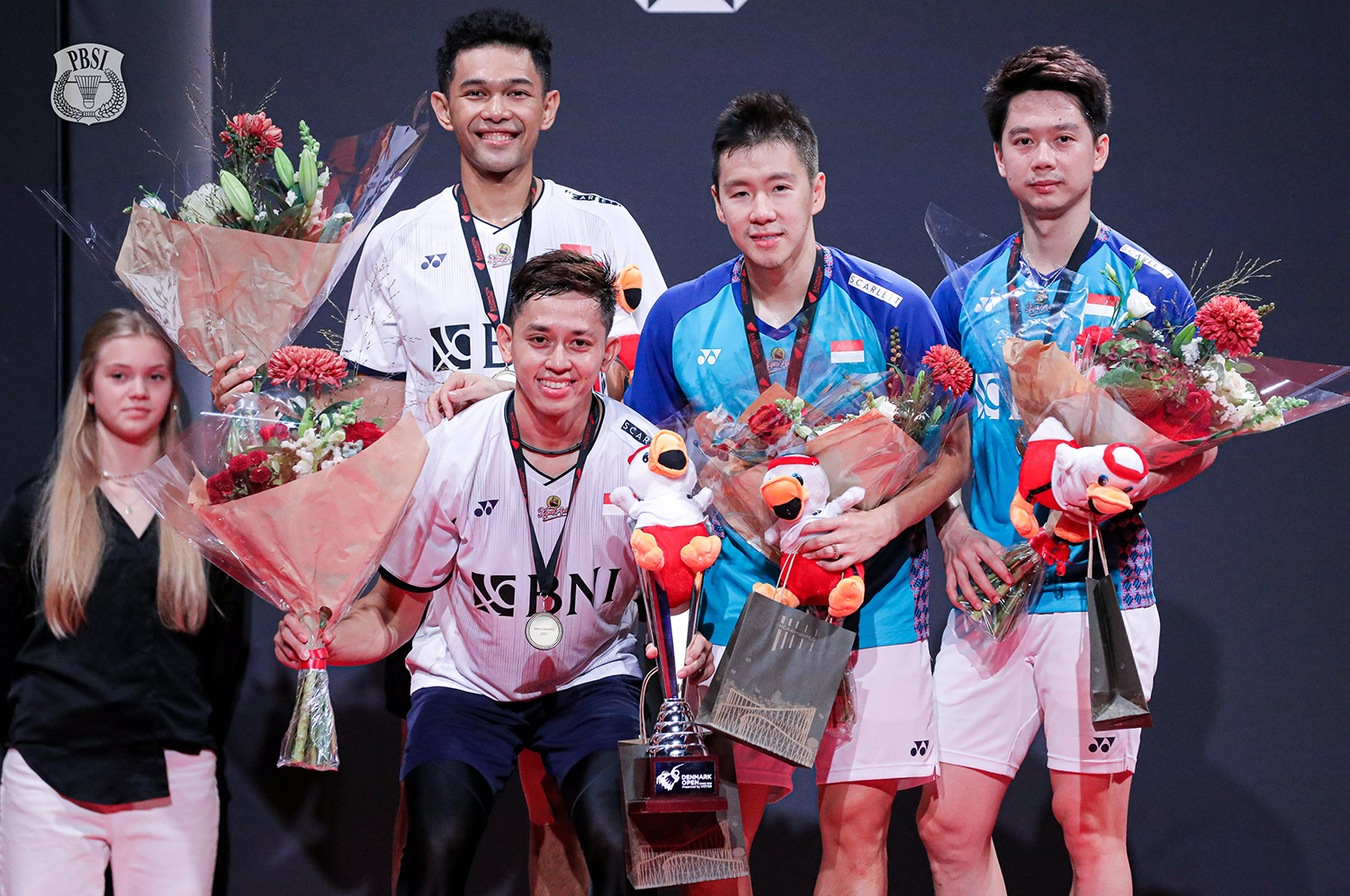 Menang Dramatis atas The Minions, FajRi Juara Denmark Open 2022 - Koransumsel.com